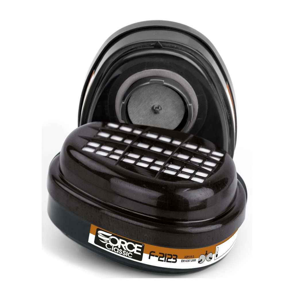 JSP Force 8 A2P3 (F-2123) Face Mask Filters - Pack of 2